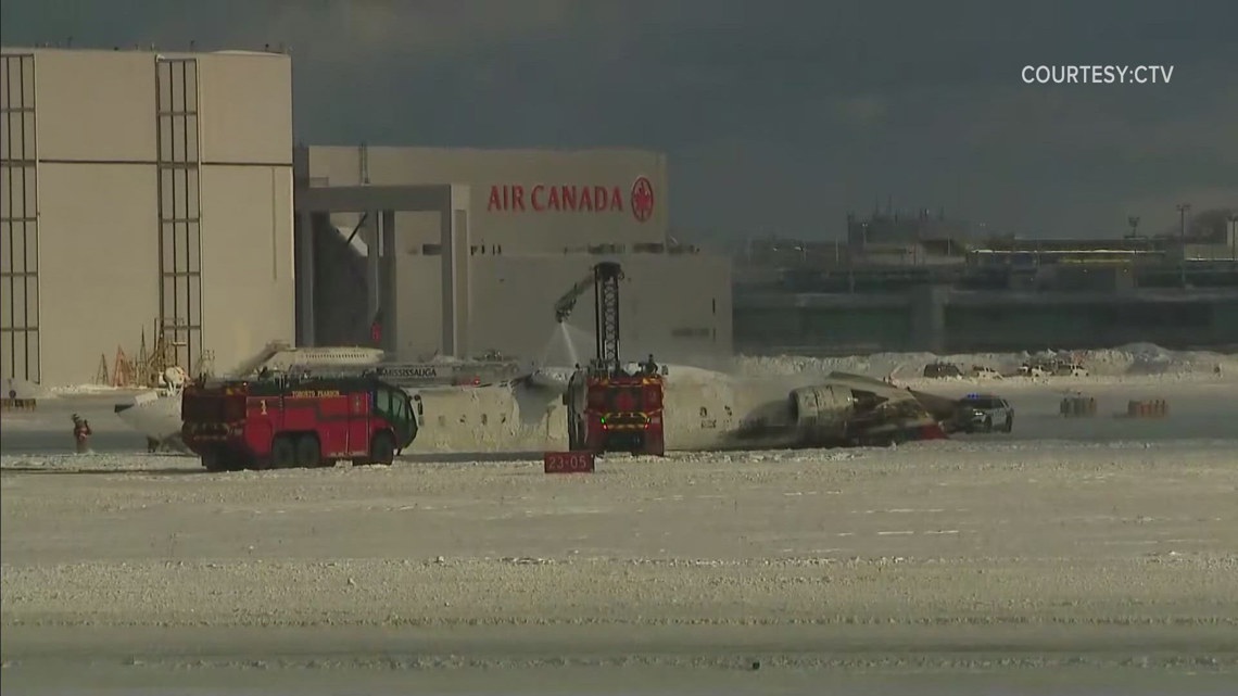 Questions remain on how plane overturned in Toronto crash | wkyc.com
