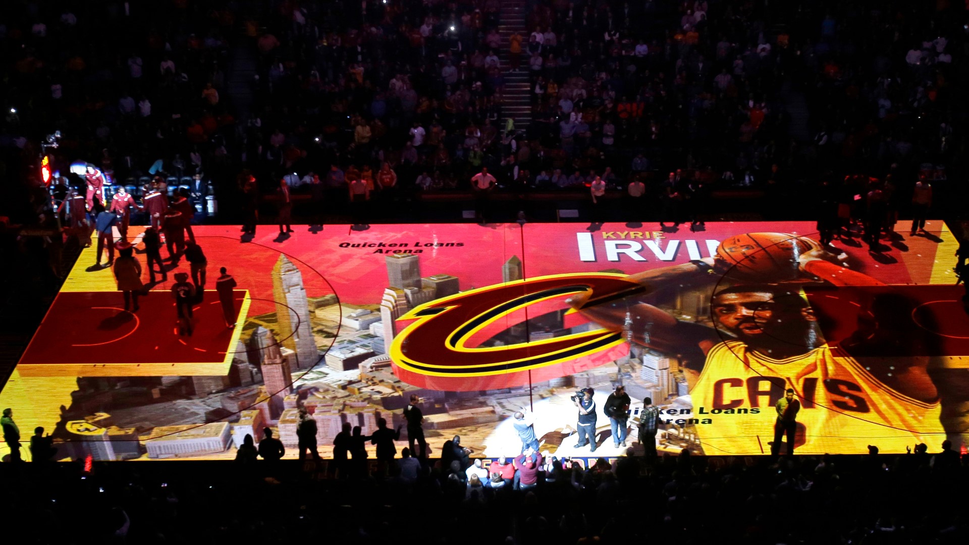 Cavs' 2019-20 court designs leak, including Gund Arena throwback | wkyc.com
