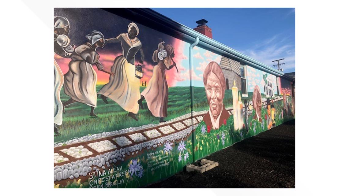 New mural reveals little-known story of the Underground Railroad | wkyc.com