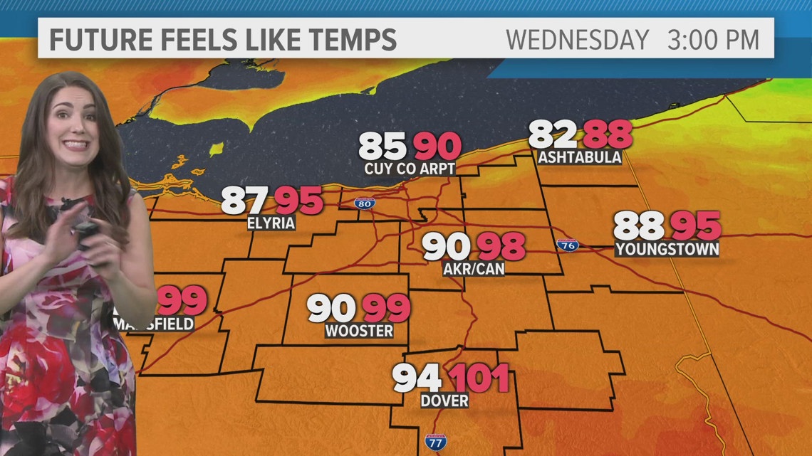 Cleveland area weather forecast: More heat and storm potential ...
