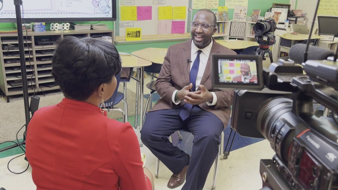 CMSD CEO Dr. Warren Morgan talks exclusively to Danielle Wiggins | wkyc.com