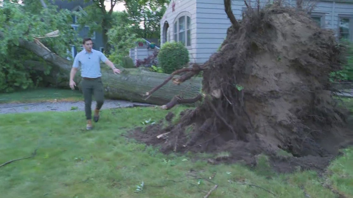 Storm damage and aftermath after severe weather hits Lorain County ...