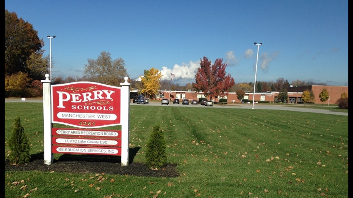 PHOTOS | Bomb threat at Perry High School prompts evacuation | wkyc.com