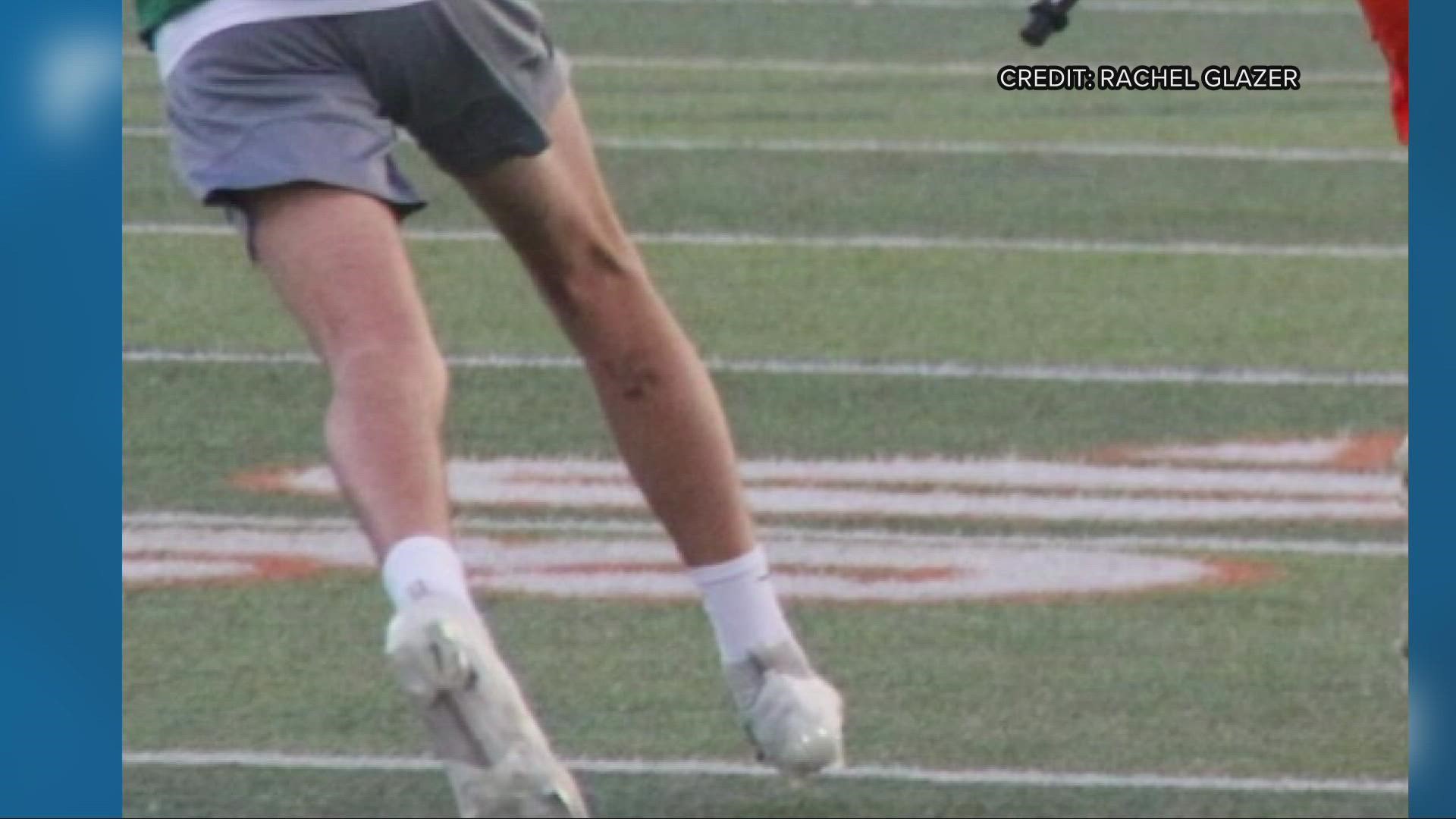 Local lacrosse player accused of painting swastika on leg during game ...