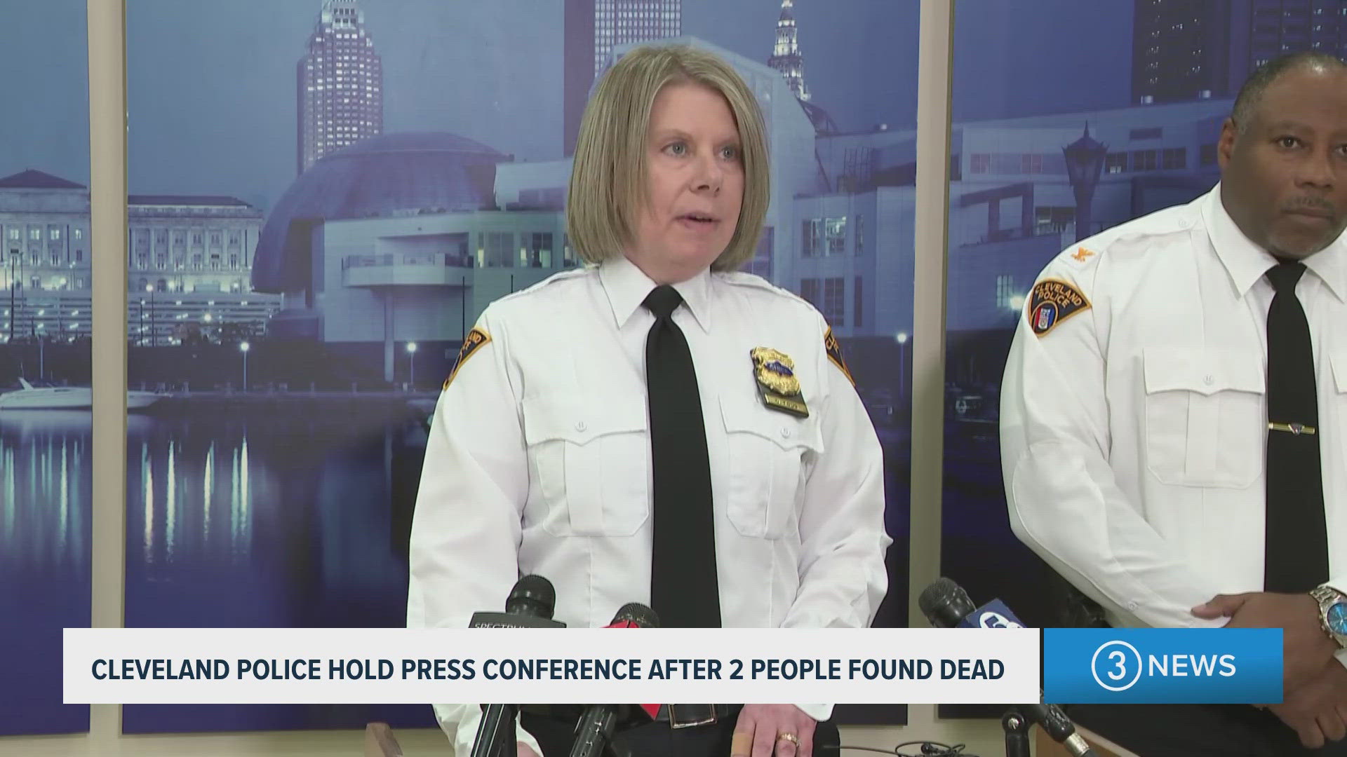 Cleveland police chief Annie Todd details case of 2 people found dead ...