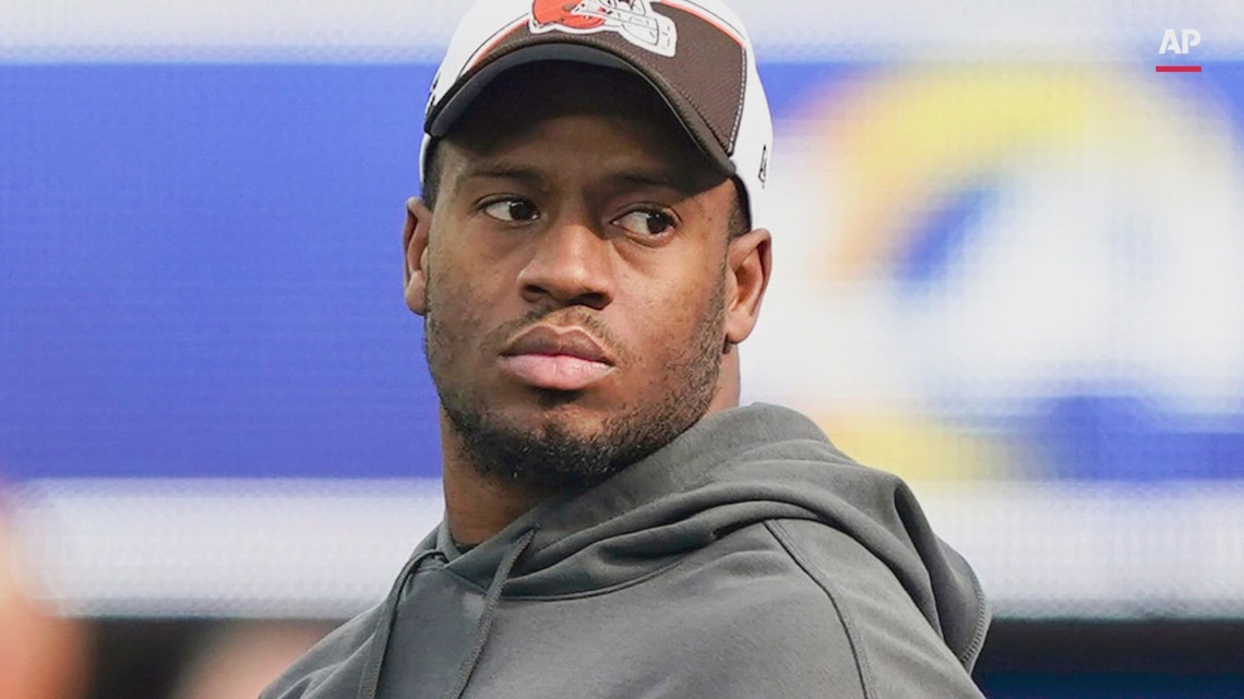 Mike Polk Jr. says goodbye to Cleveland Browns legend Nick Chubb | wkyc.com