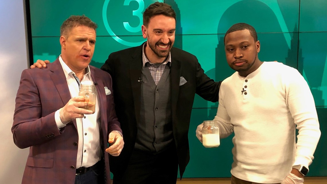 Watch: Jay Crawford & Brandon Simmons take 'Eat Heat Challenge' | wkyc.com