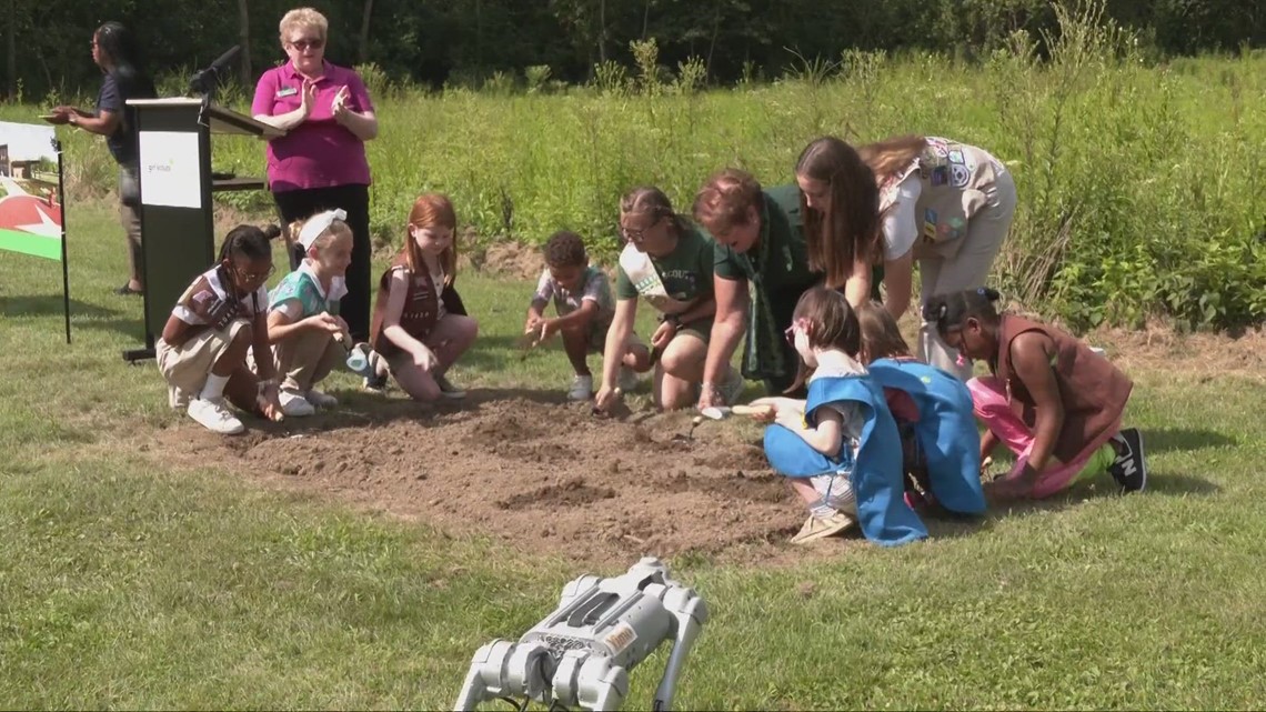 Growing STEM: Girl Scouts break ground on new STEM Center | wkyc.com