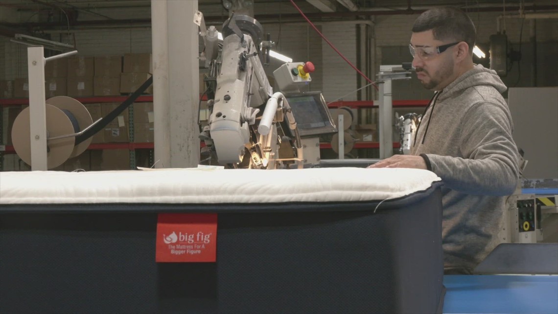 Big Fig mattresses for plus-size sleepers by White Dove | wkyc.com