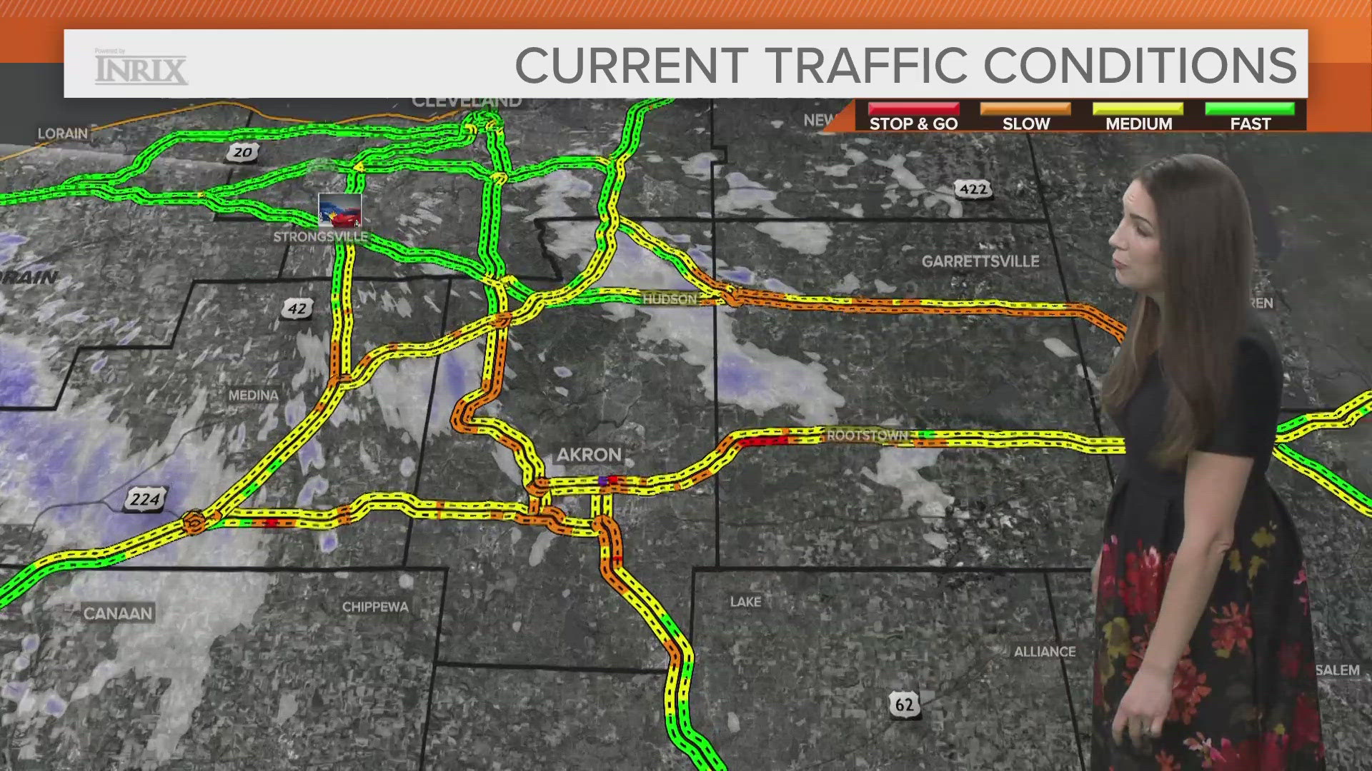 Weather Impact Alert: Round of lake effect snow causes traffic issues ...
