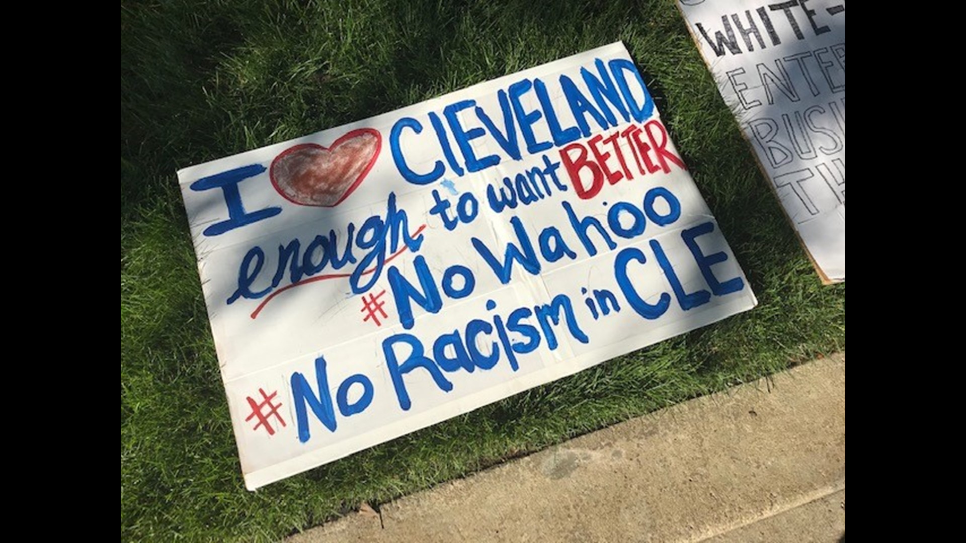 Protests over Cleveland Indians' name take place ahead of opener | wkyc.com