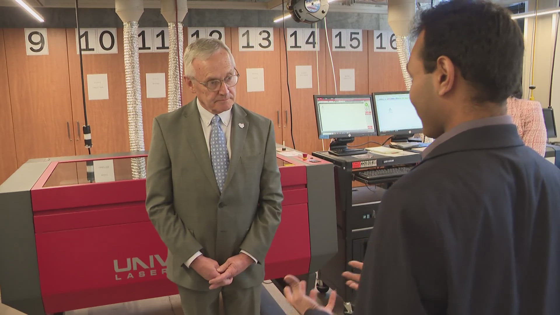 Ohio Lt. Gov. Jim Tressel visits Cleveland State, talks Browns stadium ...