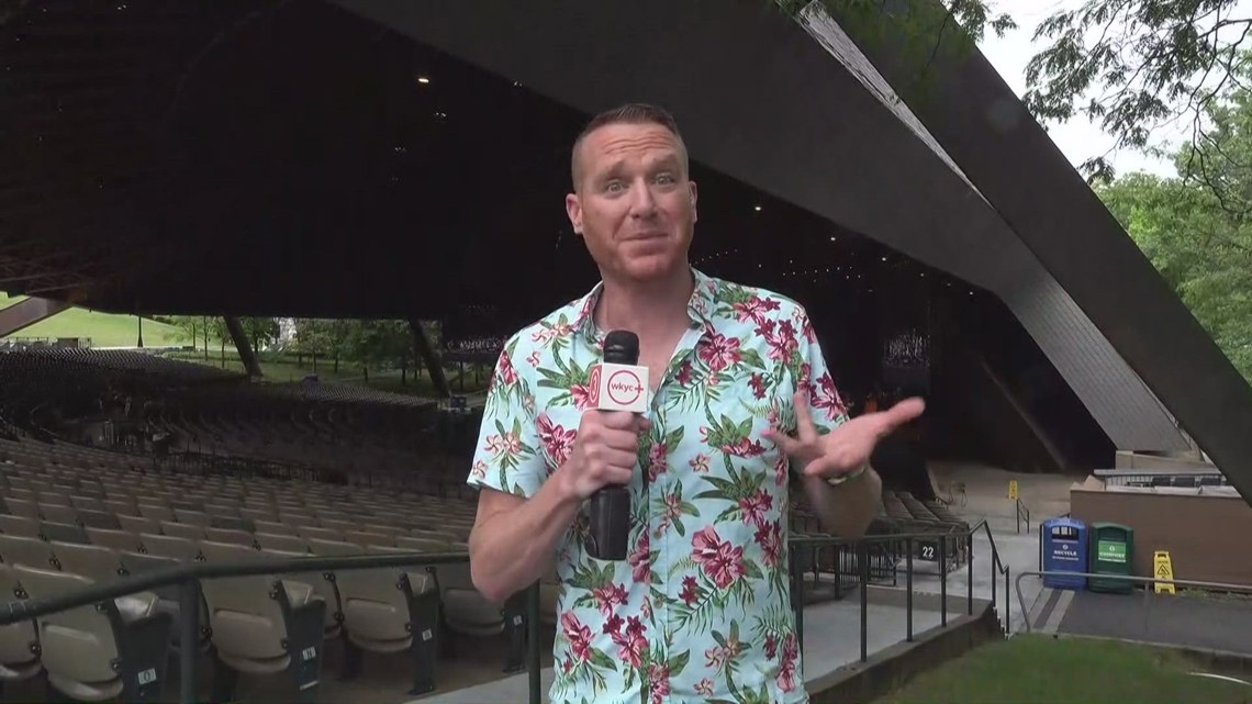Mike Polk Jr. gets ready for Blossom Music Festival Salute to America ...
