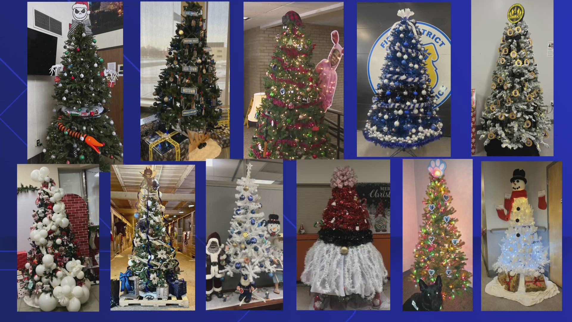 Cleveland police 'Deck the Halls' in annual Christmas Tree Contest: How ...