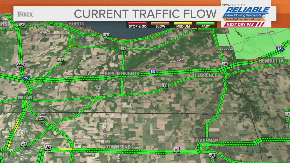 Ohio Turnpike reopens after westbound crash Lorain County | wkyc.com