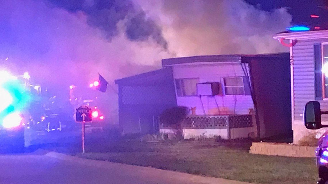 Multiple departments respond to trailer park fire in North Ridgeville ...