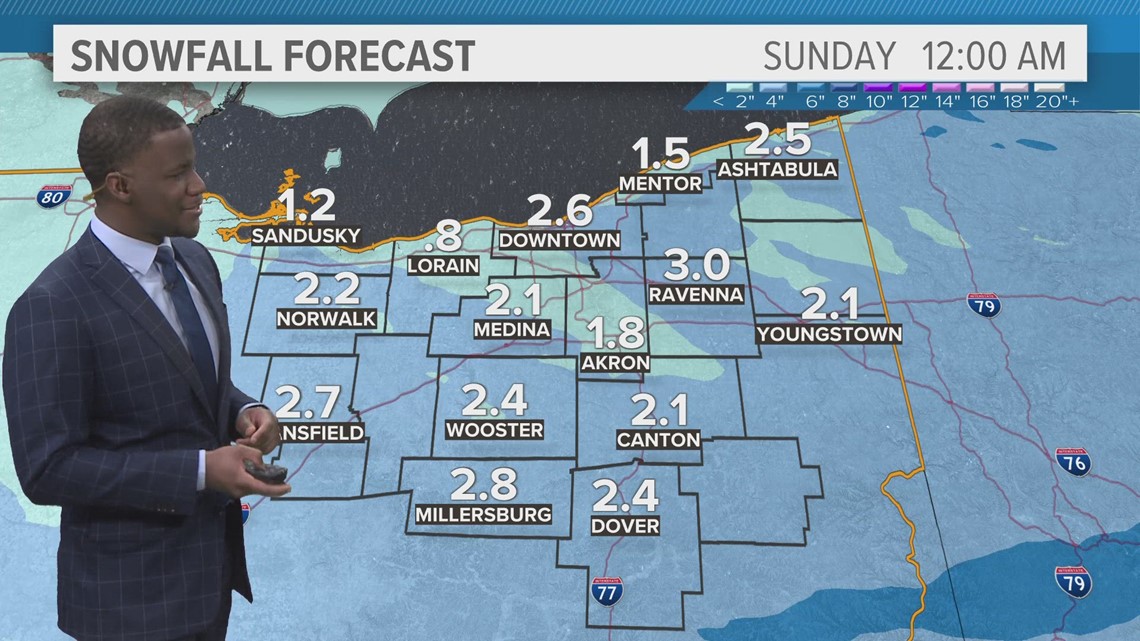 Cleveland and Northeast Ohio weather forecast: Cold Friday with snow ...