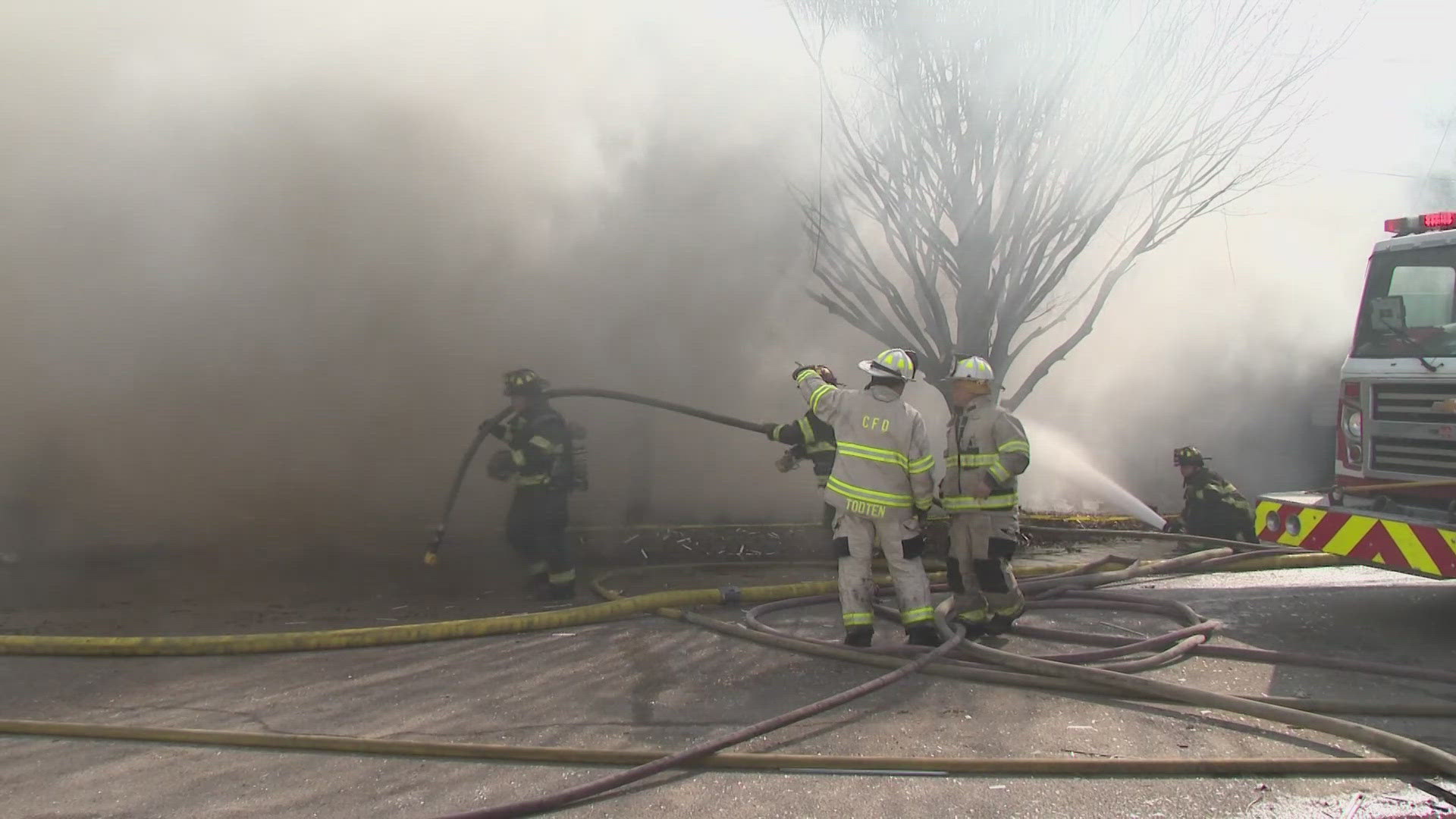 'It sounded like a bomb': Cleveland fire crews respond to house ...