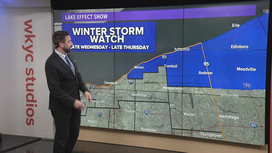 Cleveland weather turns wintery this week | wkyc.com