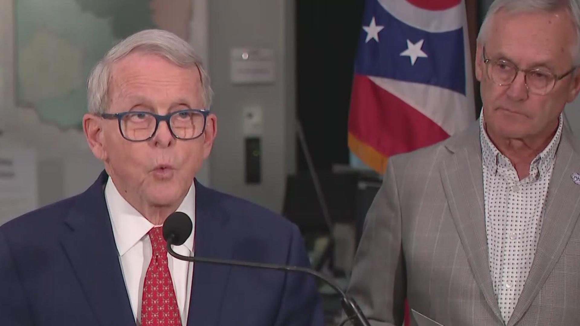 Heavy rain to impact Ohio this weekend: Gov. Mike DeWine on flood ...