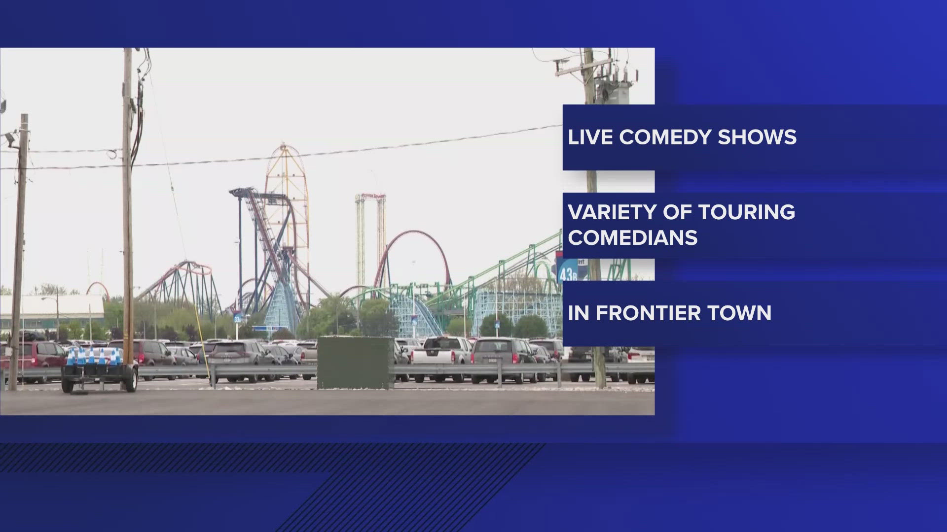 Cedar Point live entertainment: New comedy show Hoots & Hollers for 2025 season | wkyc.com