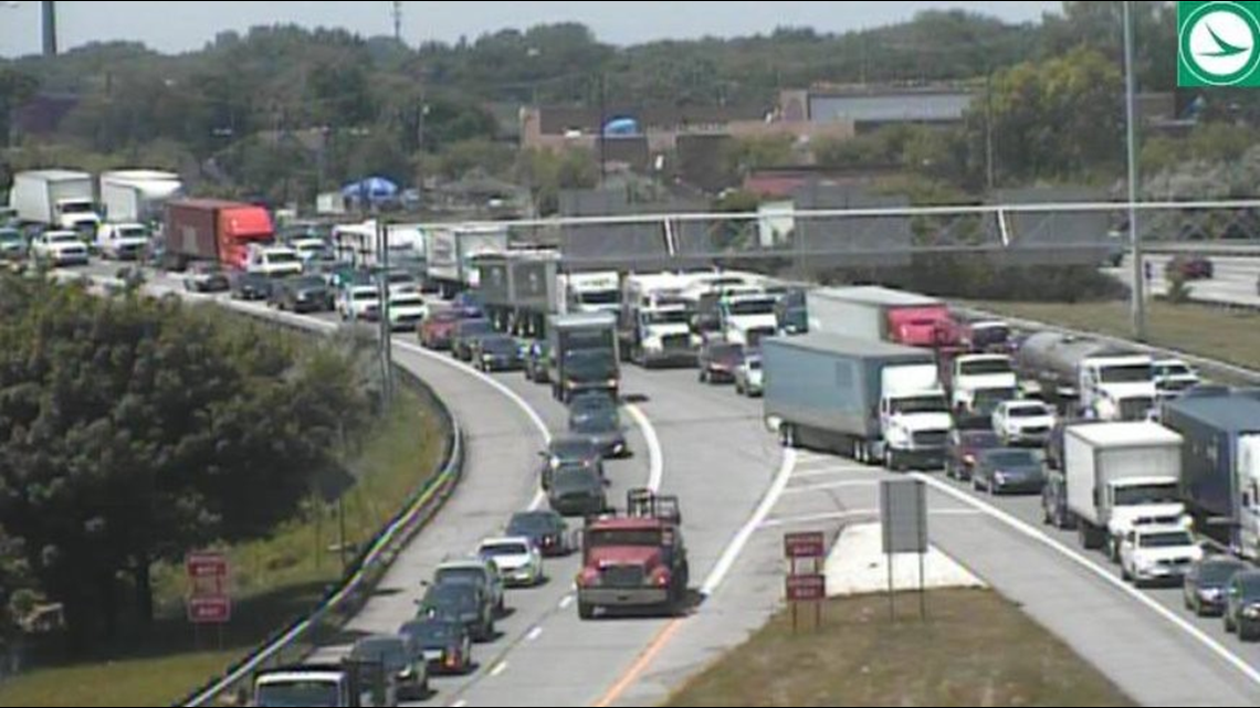 TRAFFIC ALERT | Left lanes closed on I-90 eastbound at W. 25th Street ...