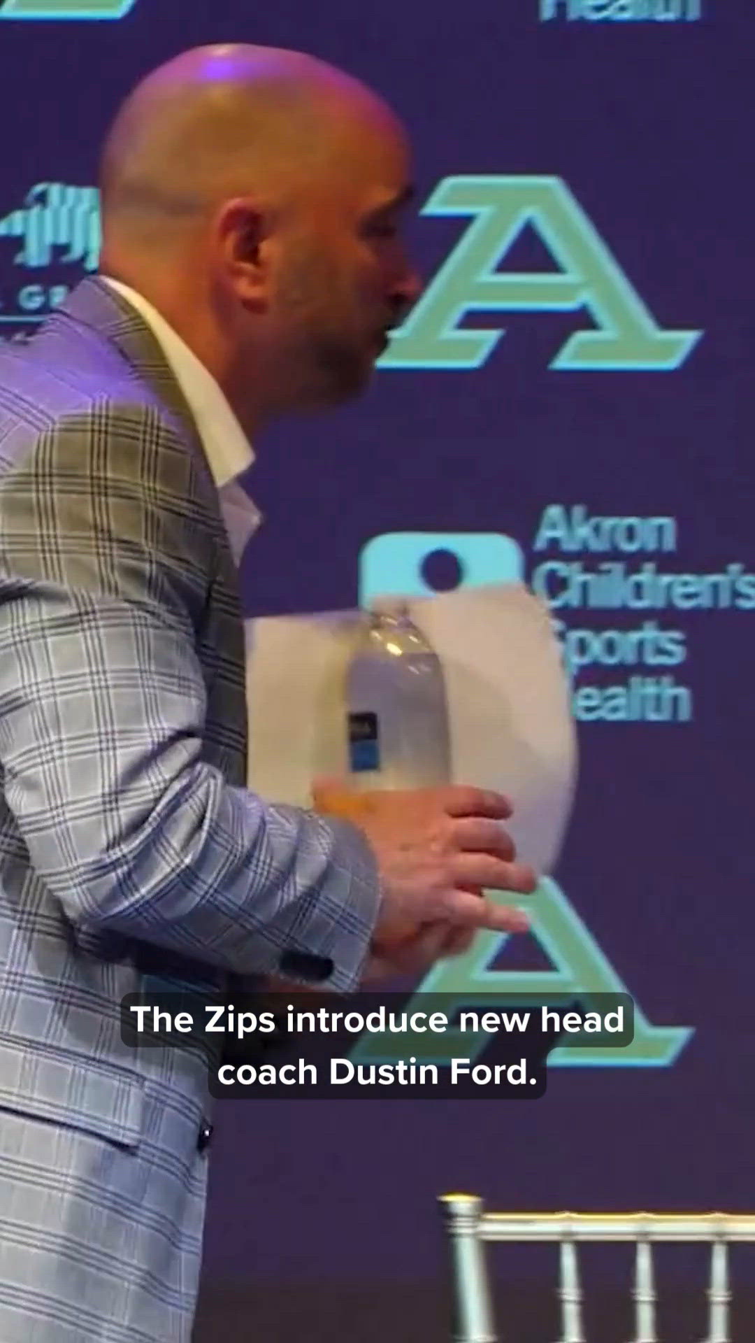 Akron introduces new men's basketball coach Dustin Ford | wkyc.com