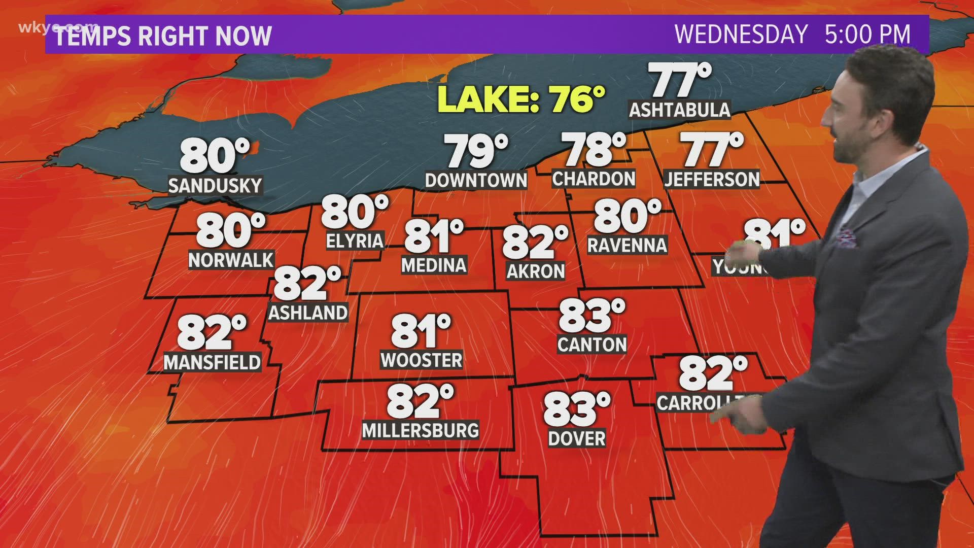 Cleveland Weather | More sunshine and 80s, widespread storms next week ...