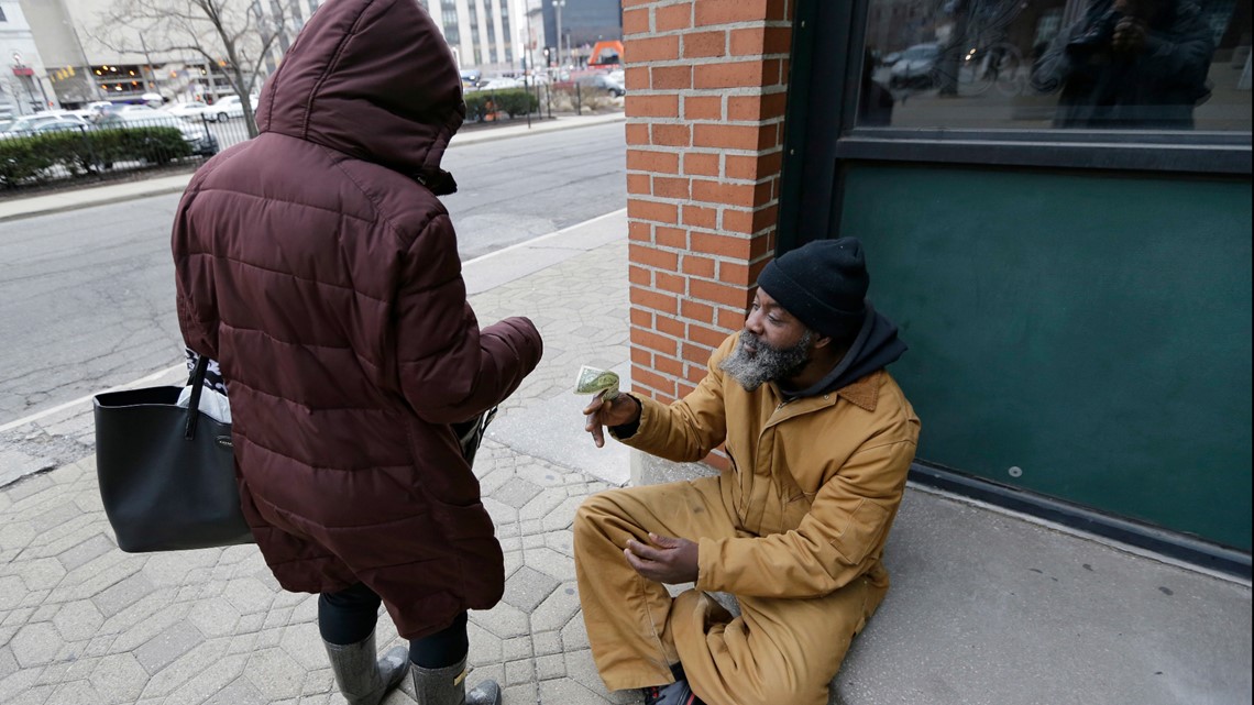 Concerns rise over panhandling in downtown Cleveland | wkyc.com