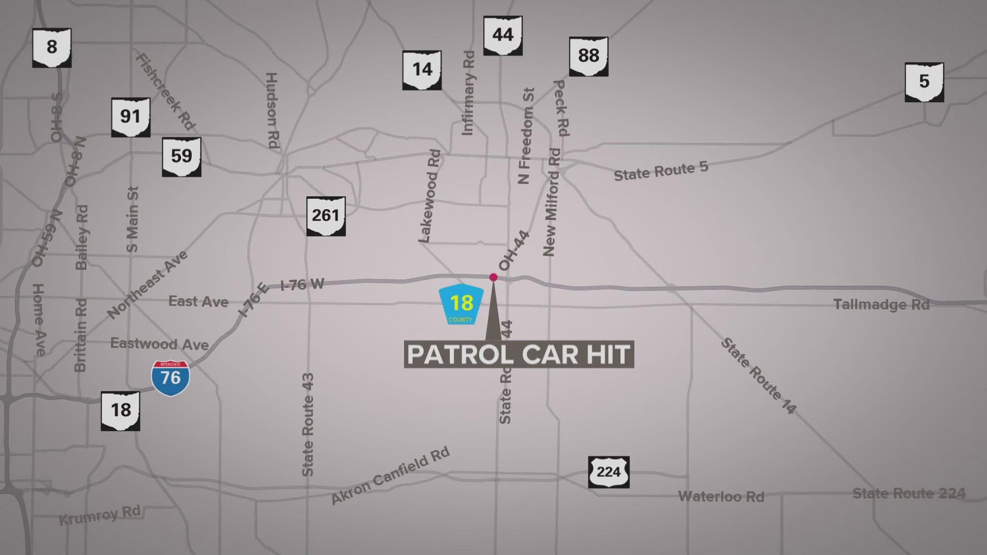 OSHP trooper injured after car slammed into cruiser at I-76 crash scene ...