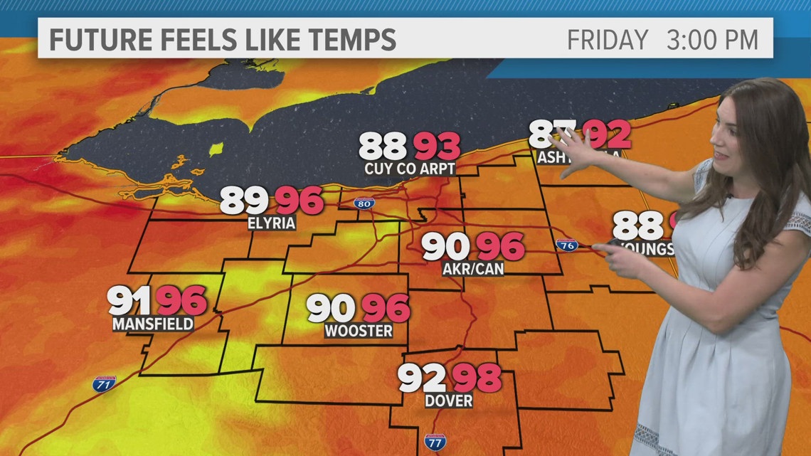 Cleveland area weather forecast: Humidity lingers with storm chances ...