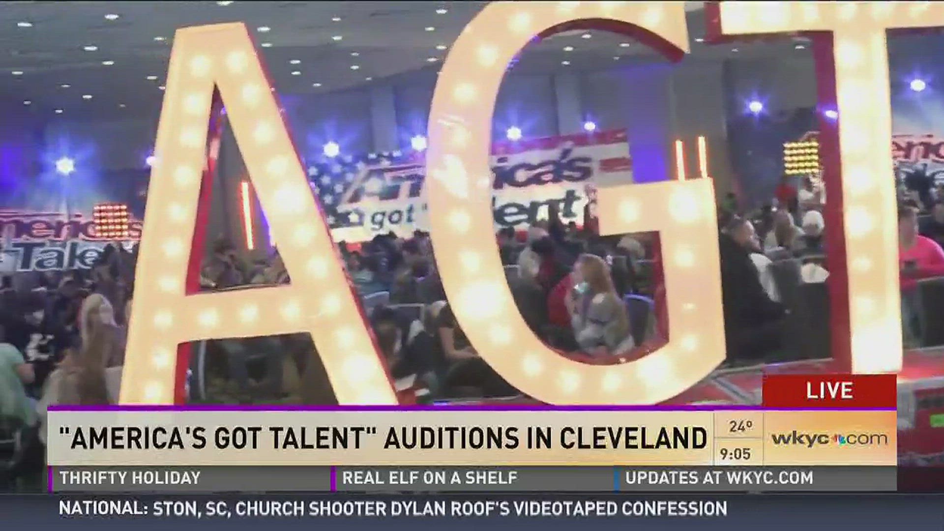 Full house at America's Got Talent Cleveland auditions | wkyc.com