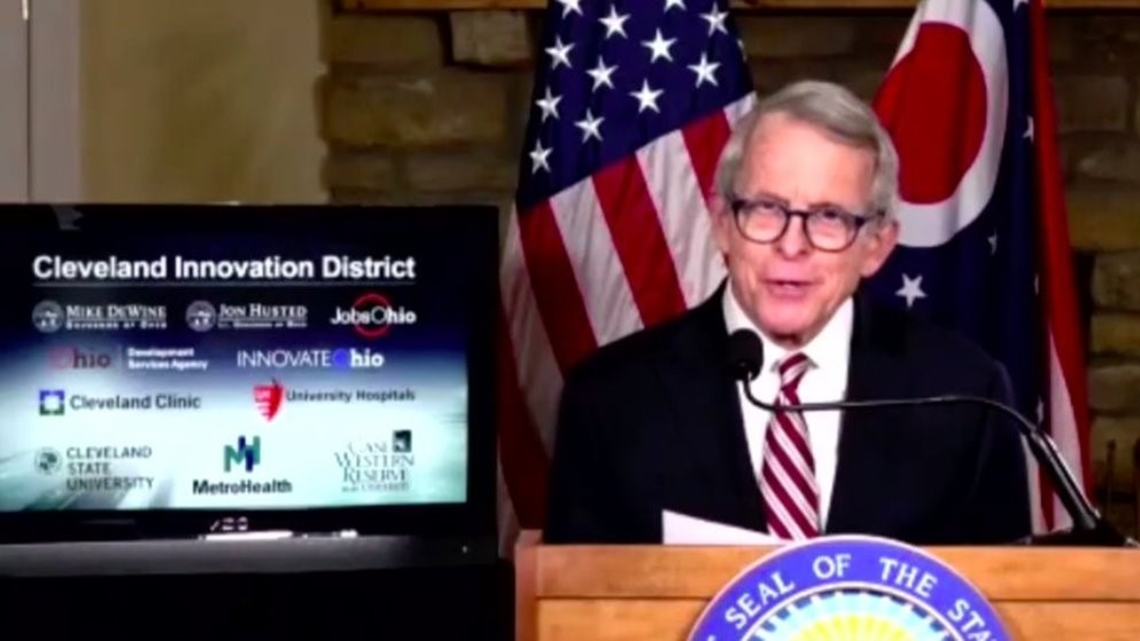 Ohio Gov. Mike DeWine press conference Monday: Cleveland plan | wkyc.com