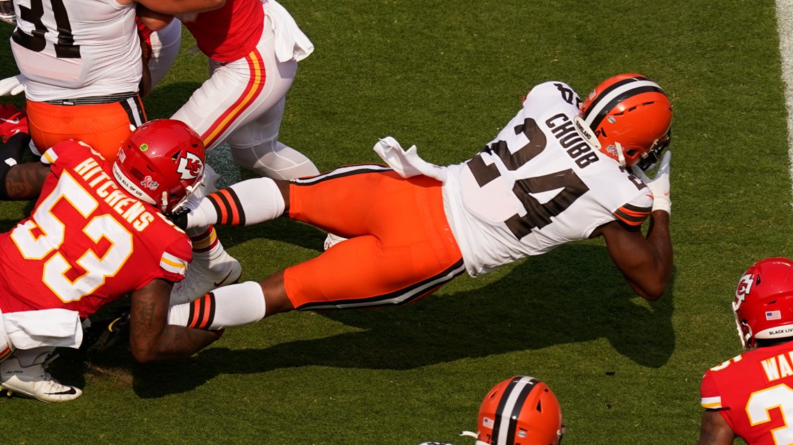 Watch: Nick Chubb scores Browns' first touchdown of the season | wkyc.com