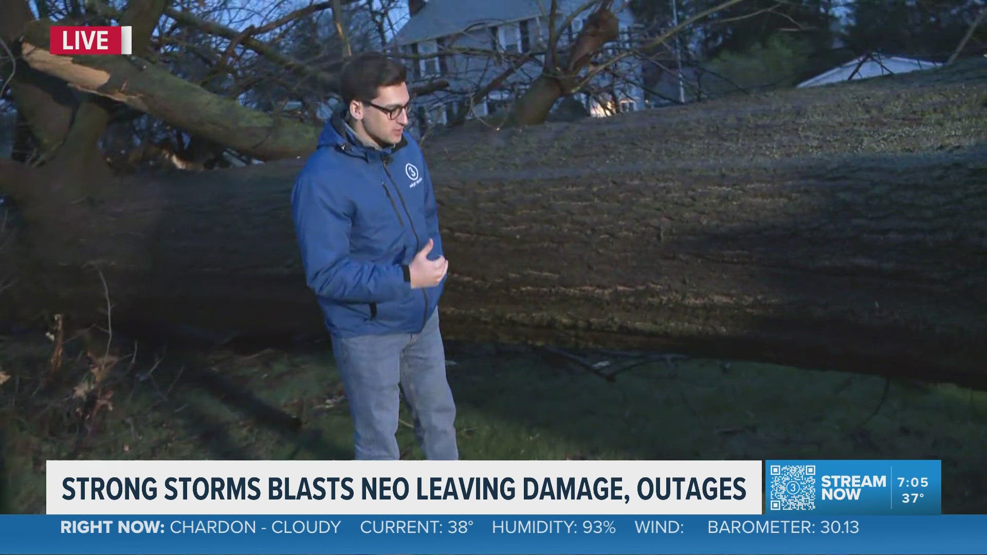 Severe weather hits Northeast Ohio: Storm damage in Amherst | wkyc.com