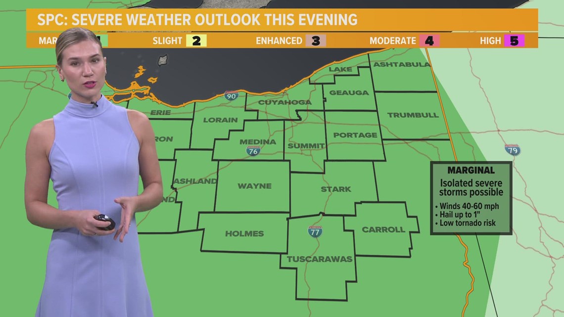 Northeast Ohio weather forecast: Chances of rain later today | wkyc.com