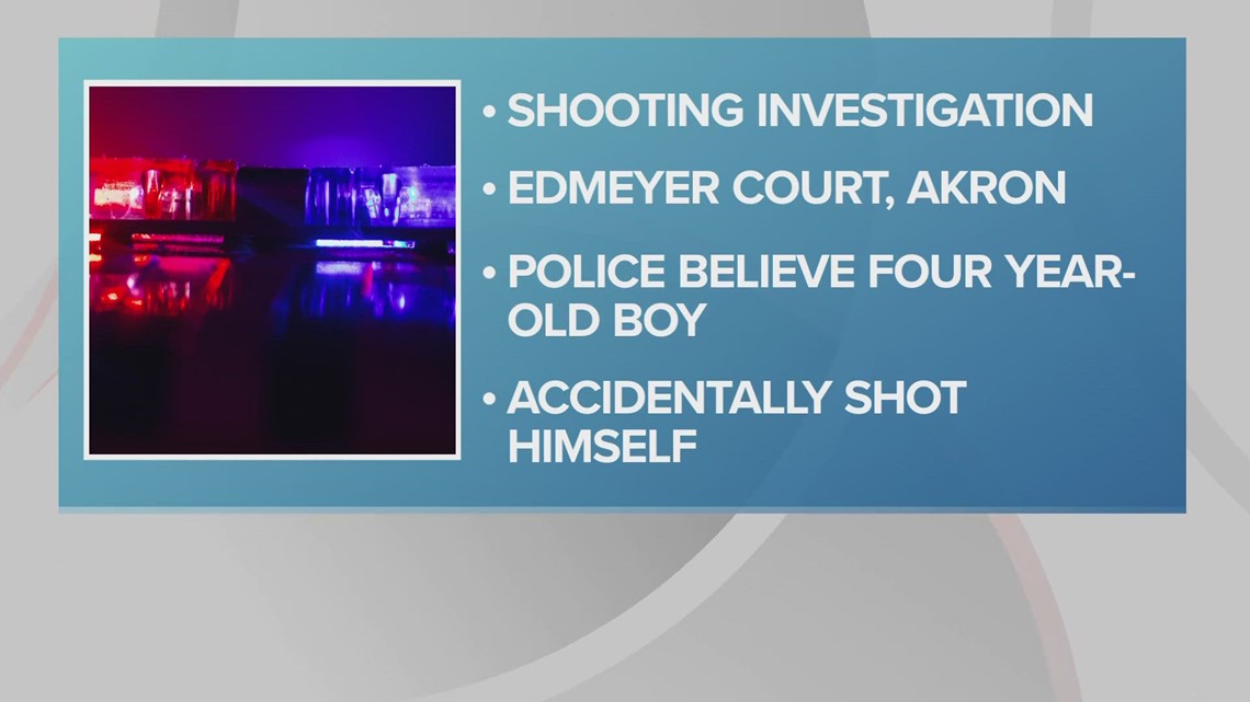 4-year-old boy taken to hospital after 'accidentally' shooting himself with unsecured gun | wkyc.com