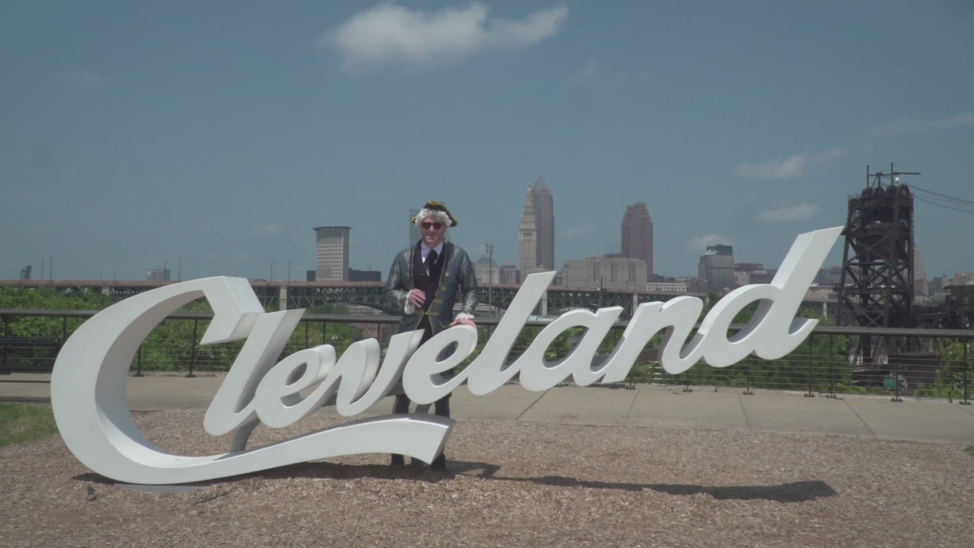 Mike Polk Jr. celebrates Cleveland Founder's Day in Moses Cleaveland ...
