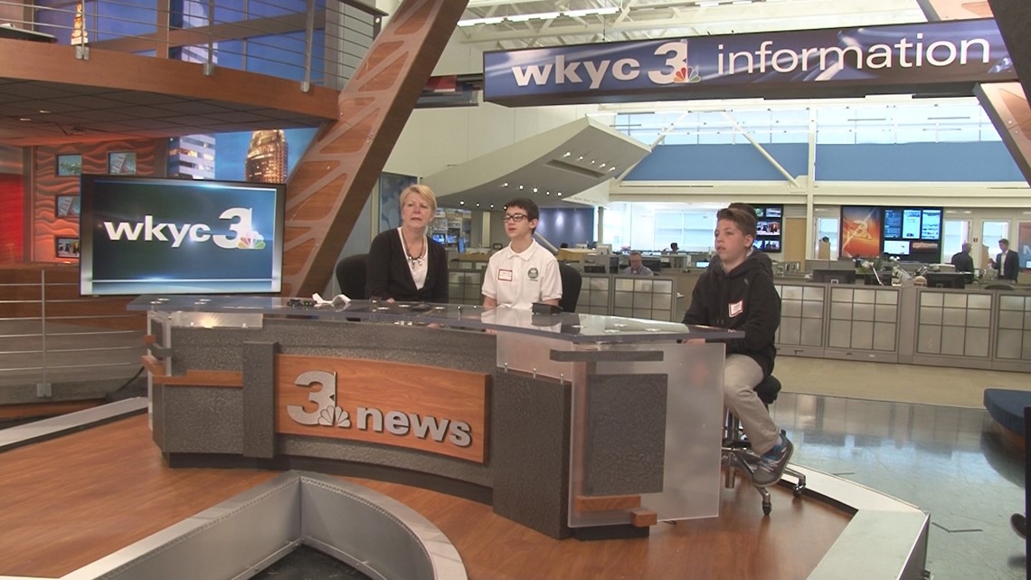 LJFF students become 'Anchors for a Day' at WKYC | wkyc.com