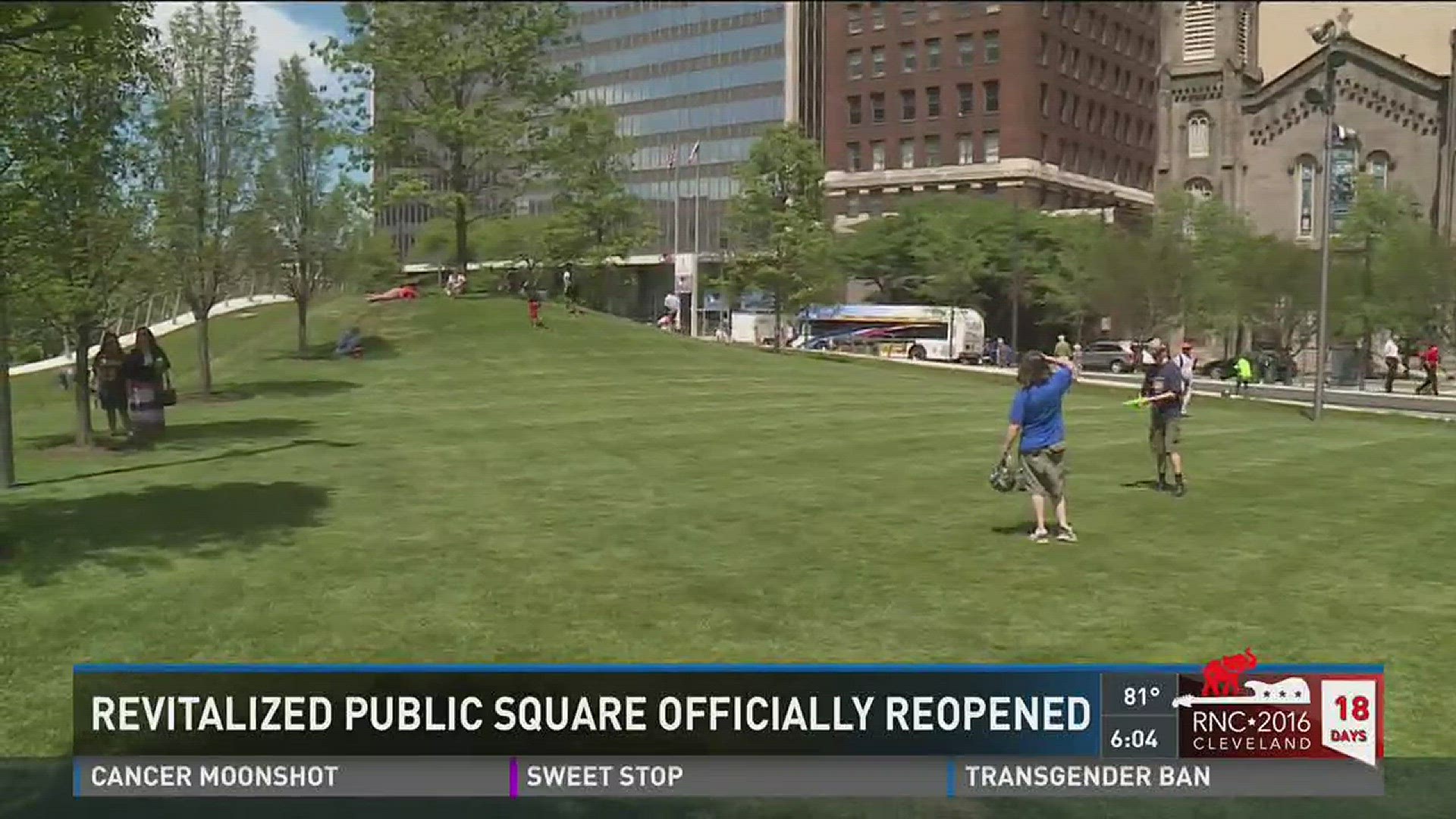 New Public Square officially unveiled | wkyc.com