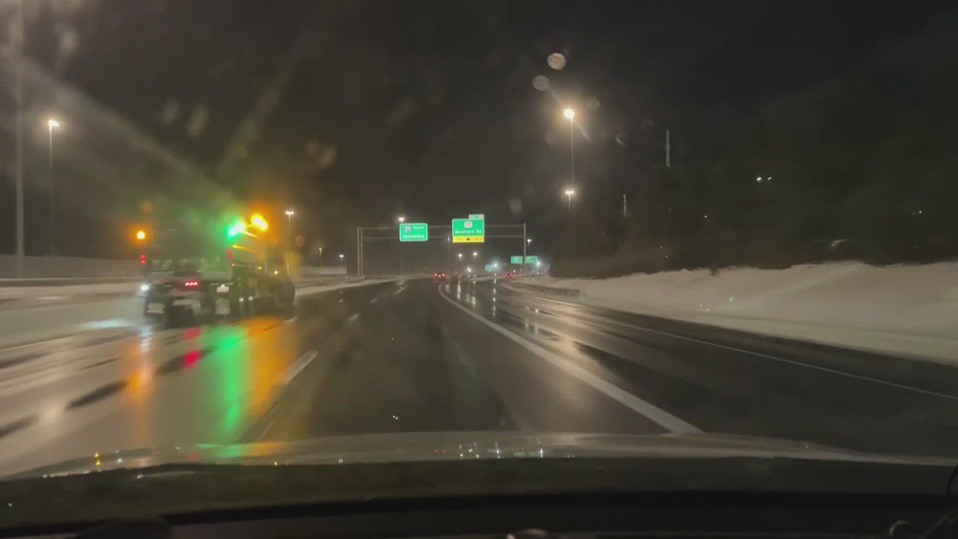 Slick road conditions after overnight lake effect snow: 6 a.m. traffic update in Northeast Ohio ...