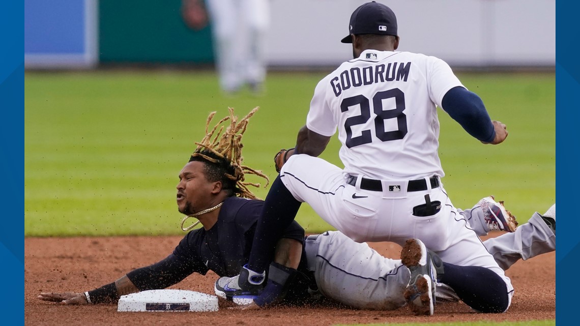 Niko Goodrum doubles, scores in 8th as Tigers beat Indians 1-0 | wkyc.com