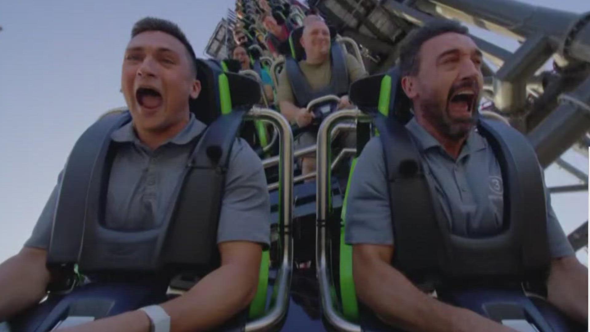 Siren's Curse media day at Cedar Point: Video of rides on the tilt ...