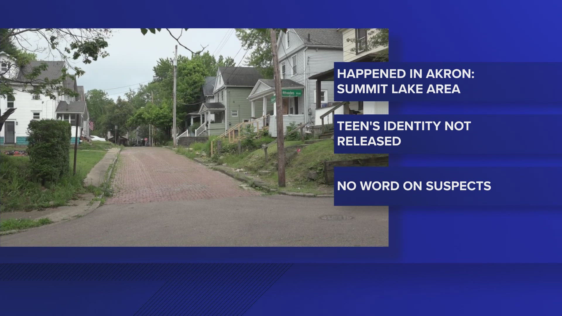 Akron police investigate fatal shooting of 15-year-old boy | wkyc.com