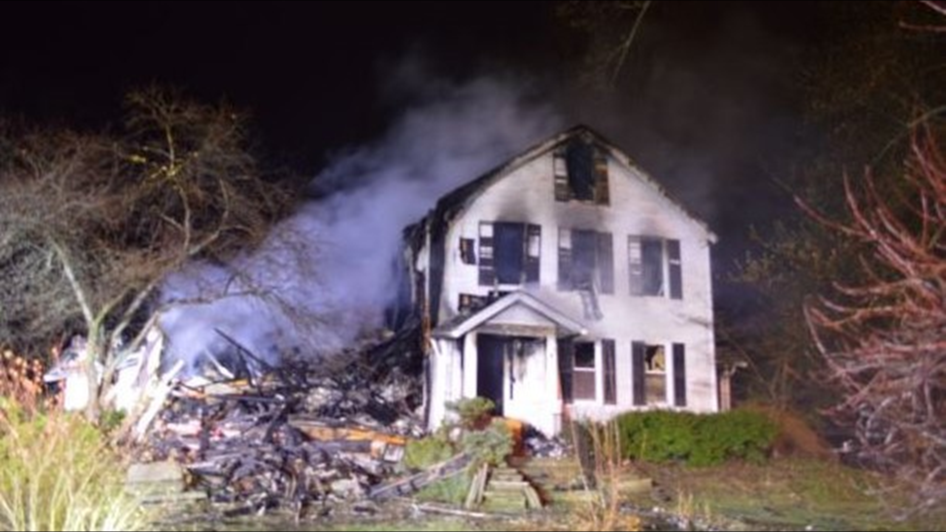 Four-alarm fire destroys home in Oberlin | wkyc.com