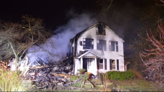 Four-alarm fire destroys home in Oberlin | wkyc.com