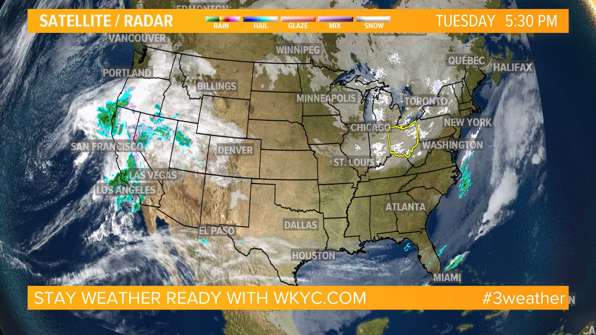 Weather across the nation on March 5, 2019 | wkyc.com