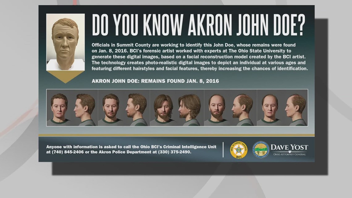 Ohio BCI releases John Doe images in Akron case | wkyc.com