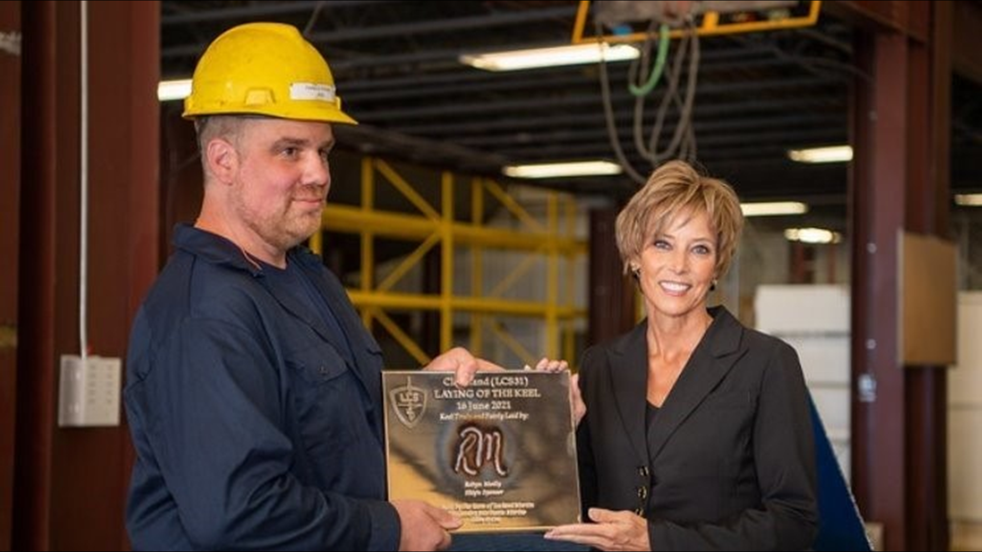 Keel laid for future USS Cleveland naval ship | wkyc.com