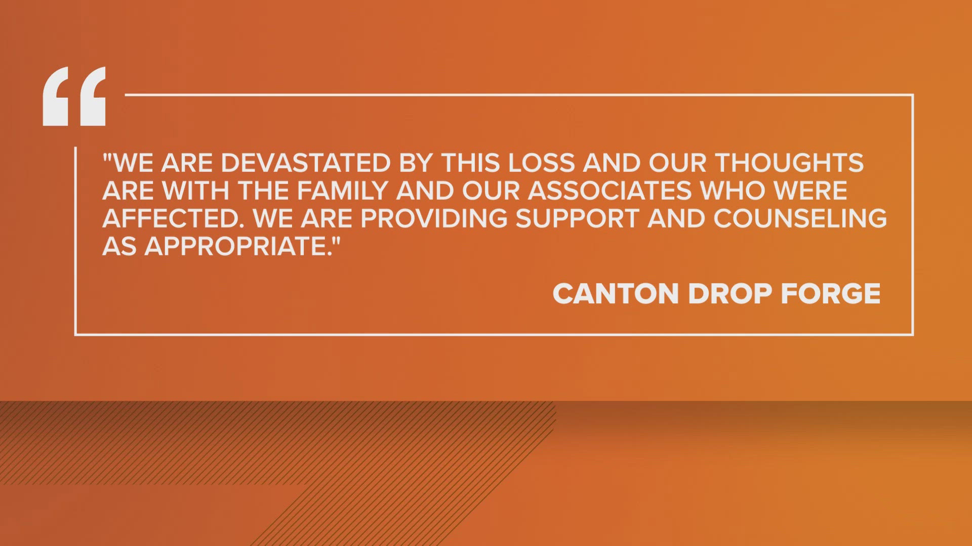 Deadly accident at Canton Drop Forge facility in Stark County: Company ...